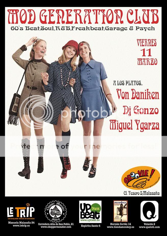 Hipocondria Mods - *** MOD GENERATION CLUB *** Viernes 11 Marzo *** DJ ...