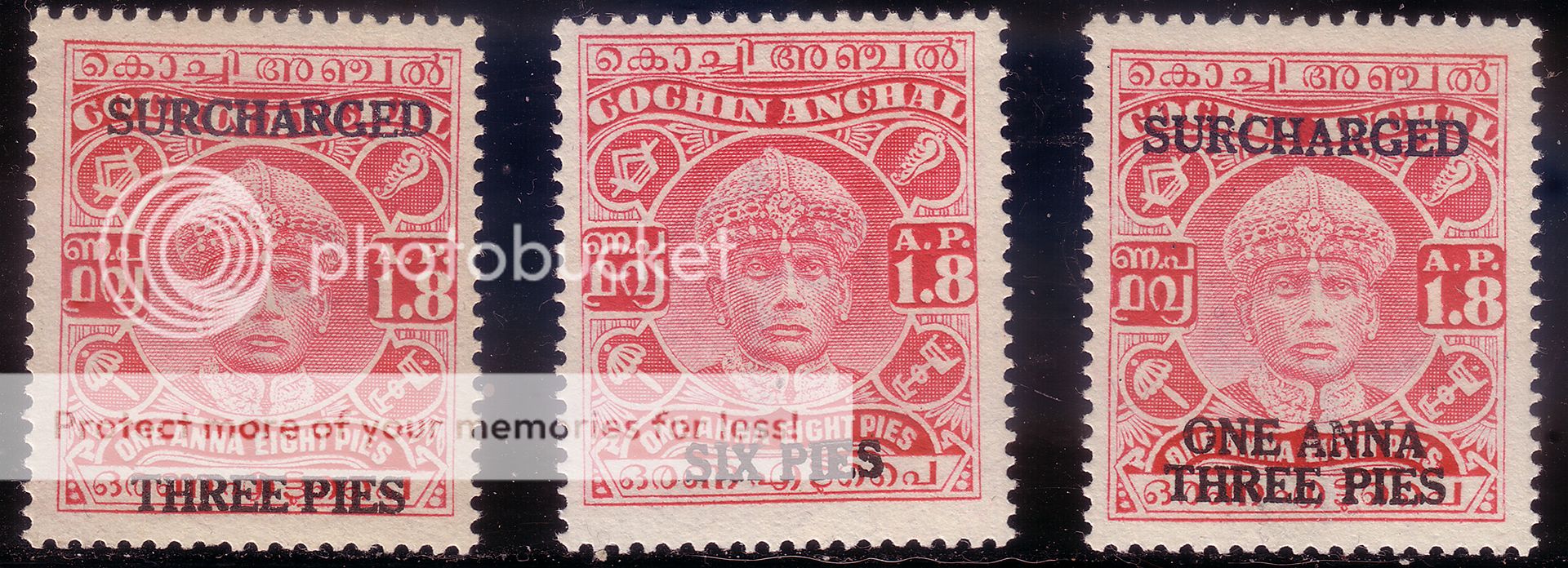 India Cochin State 1 Anna Service Overprint - Stamp Community Forum