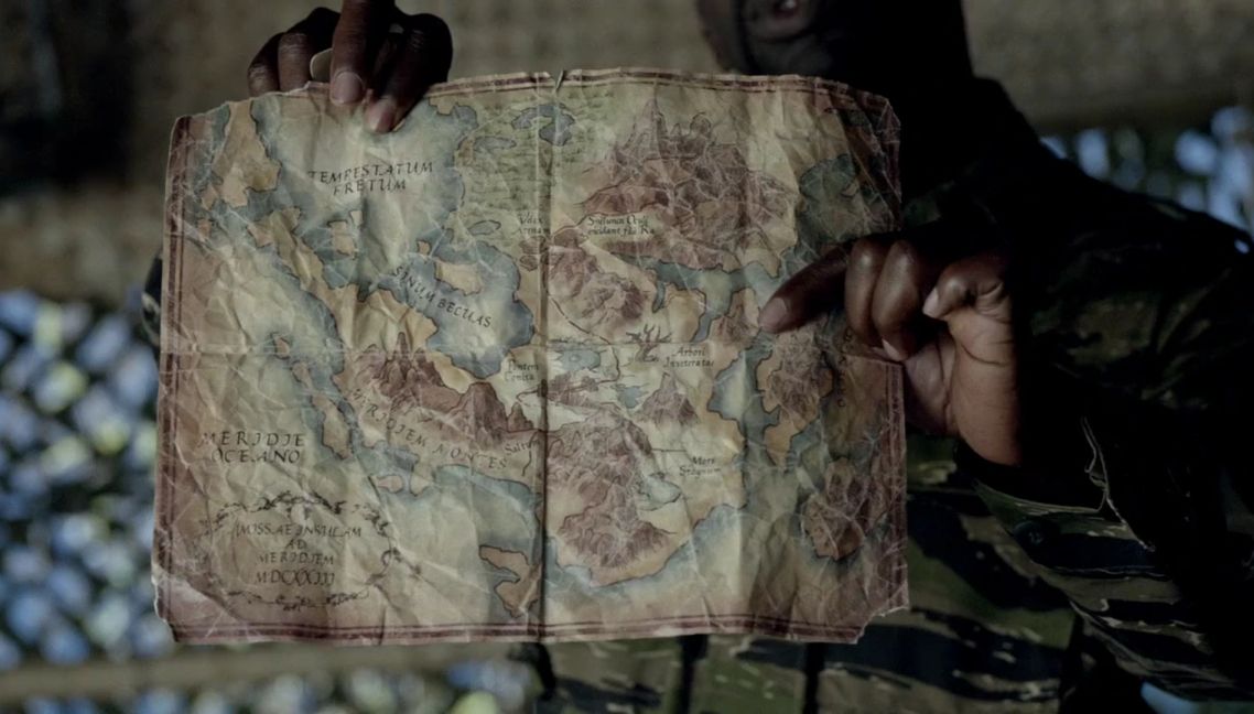 Unlimited Run - Map of Lian Yu: CW Arrow by Magnoli Props | RPF Costume ...