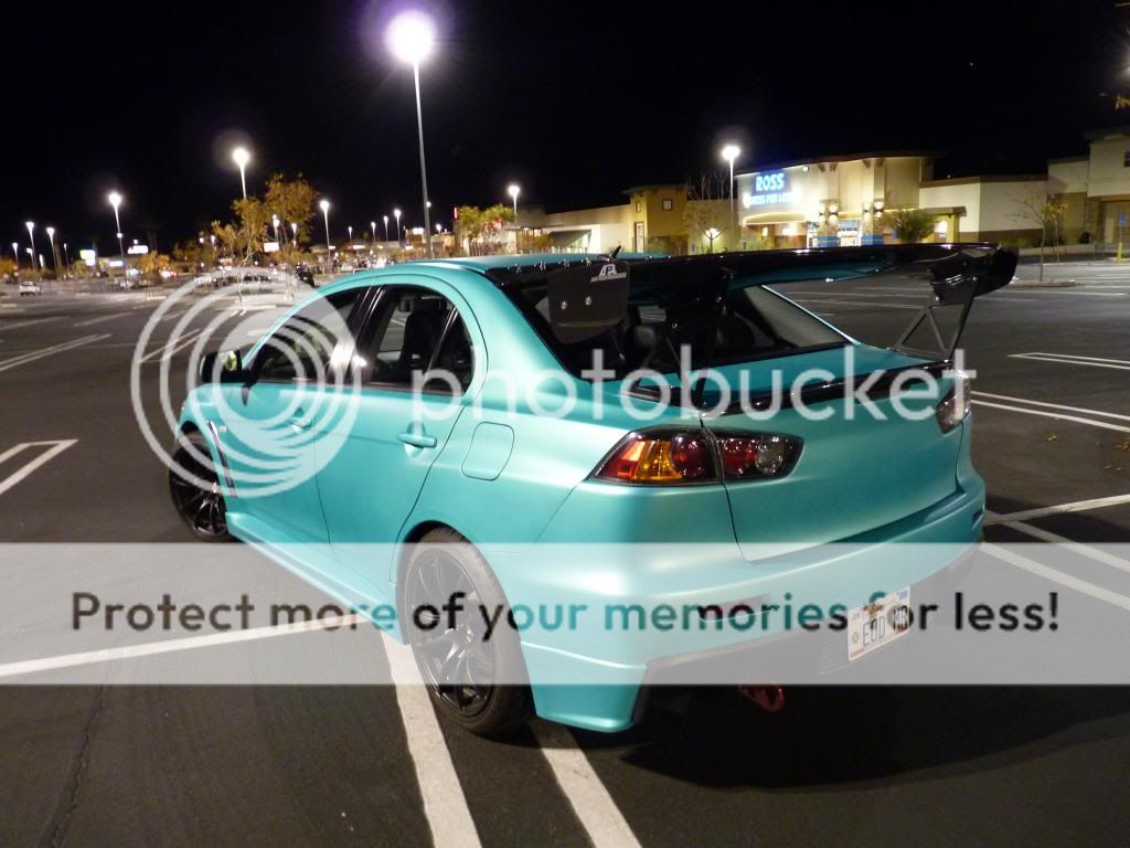Full Car Dipped Custom Teal | Mitsubishi Lancer Evolution Forum