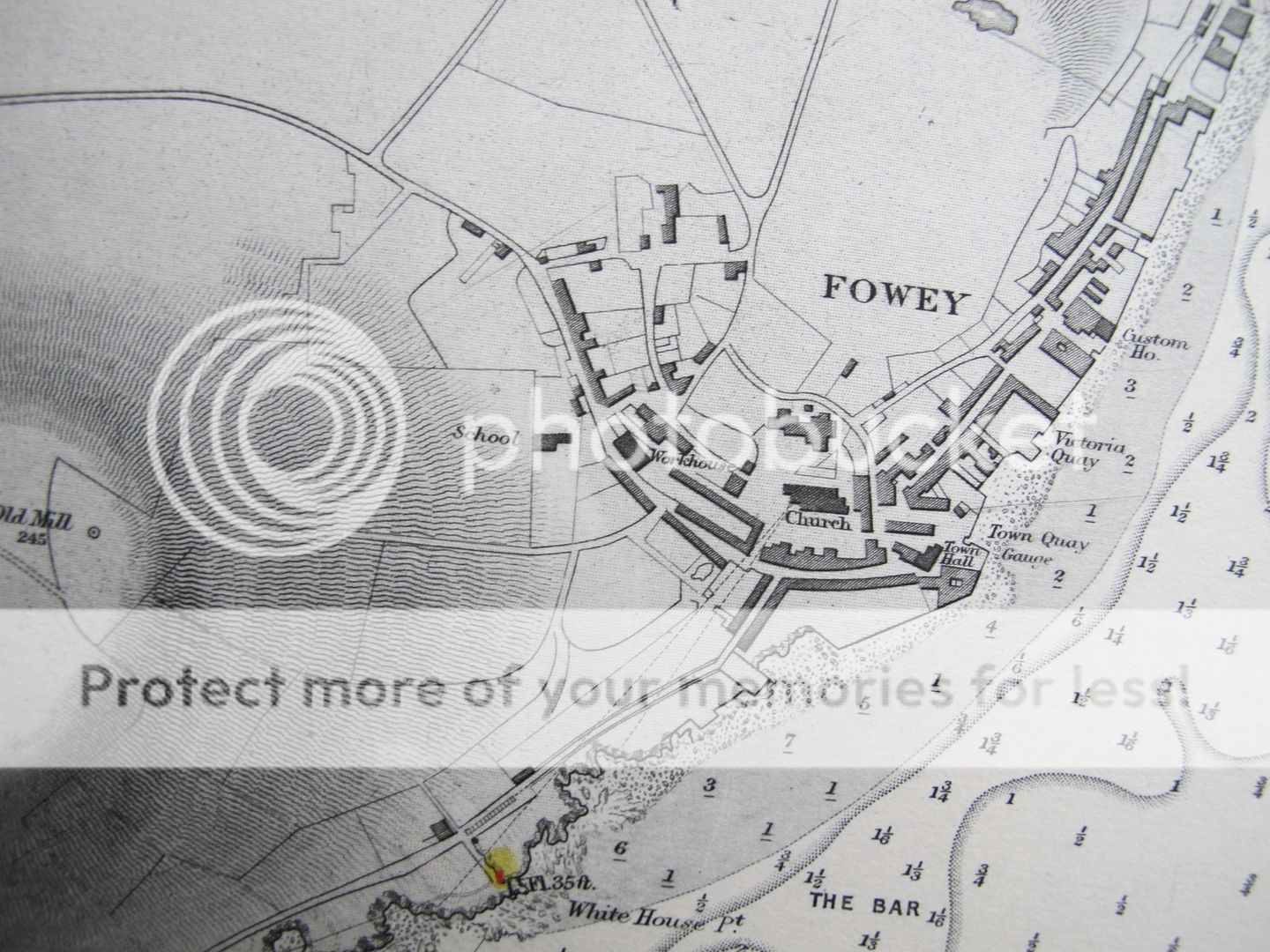 1856 FOWEY HARBOUR POLRUAN MEVAGISSEY ANTIQUE ADMIRALTY CHART MAP | eBay