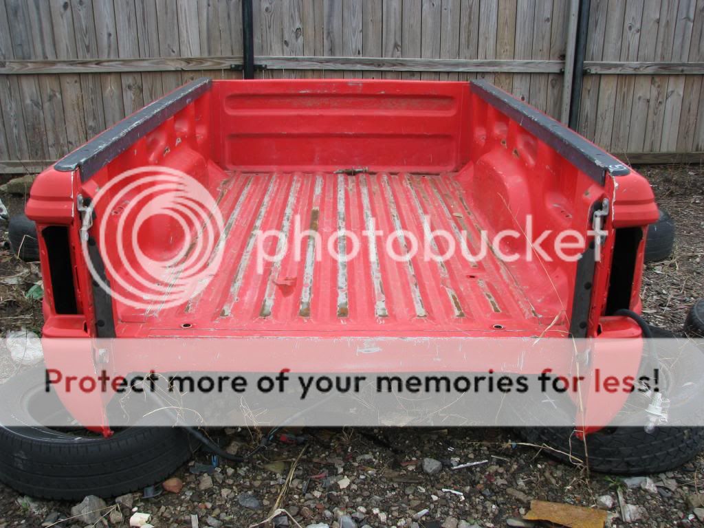 1998-2004 FORD RANGER TRUCK BED TRUCK BOX STEPSIDE ORANGE PRIMED NO ...